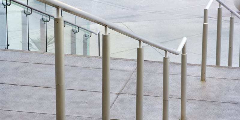 ADA-Compliant Continuous Handrails - Aluminum Handrail Direct